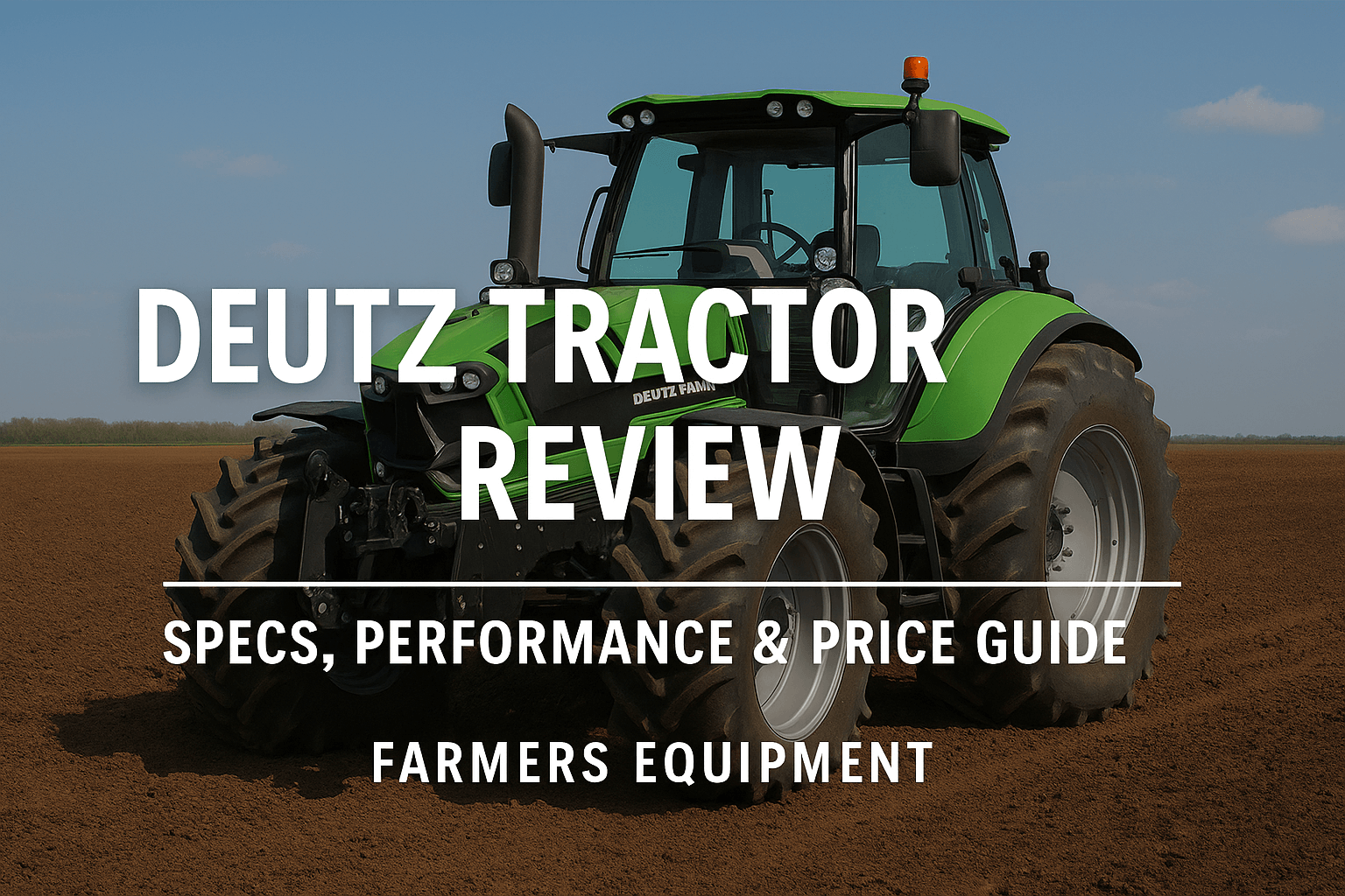 Reliable Deutz Tractor Review – Specs & Price Guide
